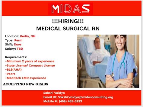 Sakshi Vaidya On Linkedin Rnjobs Healthcare Medicalsurgical