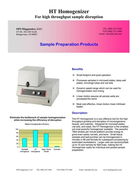 Ht Homogenizer Pdf