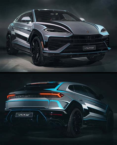 لامبورگینی اوروس با خاص ترین طراحی رنگ بدنهعکس