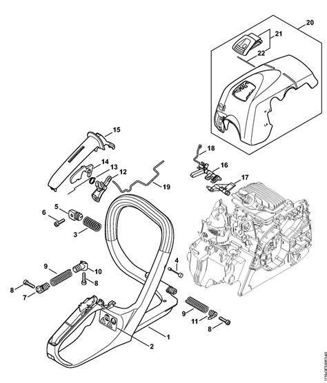 Everything You Need To Know About Stihl Ms Chainsaw Parts A Detailed Diagram