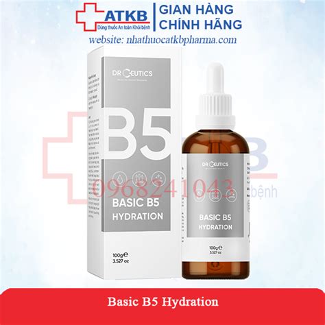 Drceutics Tinh Chất B5 Basic Hydration 5 Drceutics Cho Da Dầu Mụn
