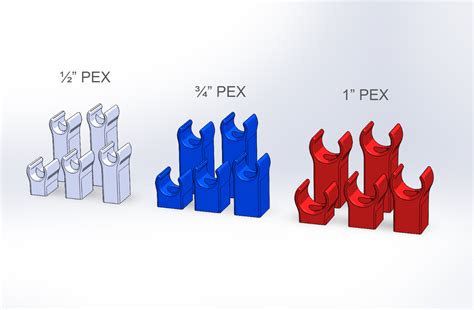 Stl File Pex Mounting Standoffs Various Sizes 🧑‍🔧 ・3d Printing Design To Download・cults