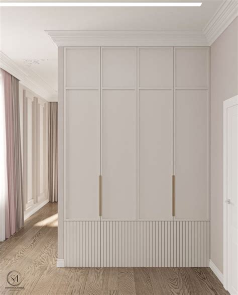 спальня неоклассика бежевая спальня в 2024 г Шкаф в спальне Строительство туалета Интерьер