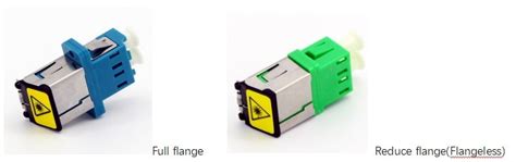 Lc Duplex Adapter With Removable Outer Shutter