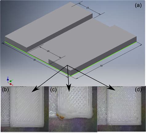 Piece Finishing Quality Comparison For A Layer Thickness Of 50 μm A Download Scientific