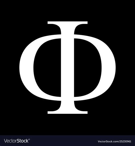 Phi Greek Symbol