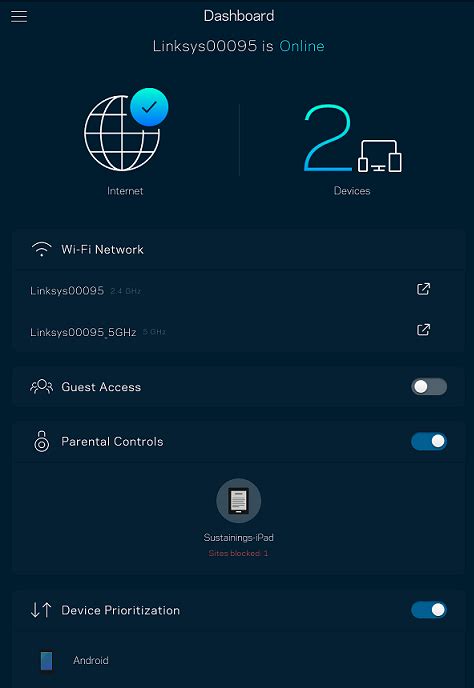 Linksys Official Support Getting To Know The Linksys App