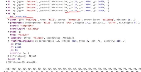 Queryrenderedfeatures Layers Building Returns Features With