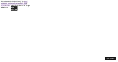 Floating Ui Dom Template Forked Codesandbox