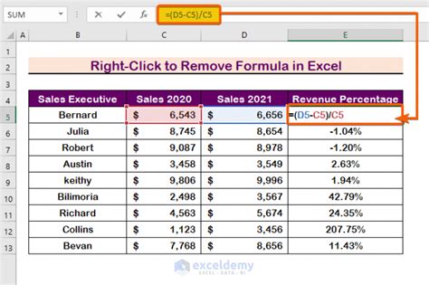 How To Remove Formula In Excel And Keep Values Ways ExcelDemy