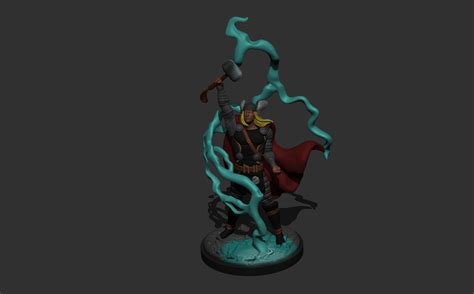Obj File Classic Thor Mcp Scale 🎲・3d Printing Template To Download・cults