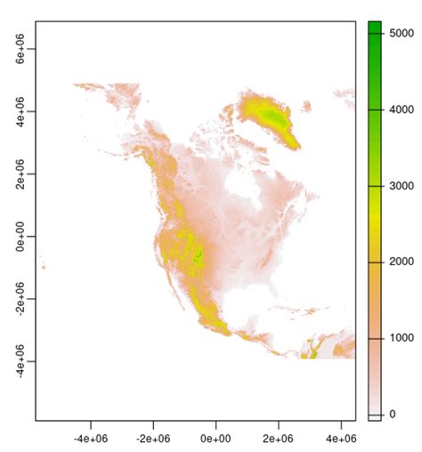 Coordinate System Reading Rasters In R Using Terra Package Geographic Information Systems