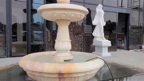 다비드컴퍼니 제작 시공 거창 신상 플로라카페 유럽풍 꽃분수대와 로마풍여인상 다비드상 네이버 Tv