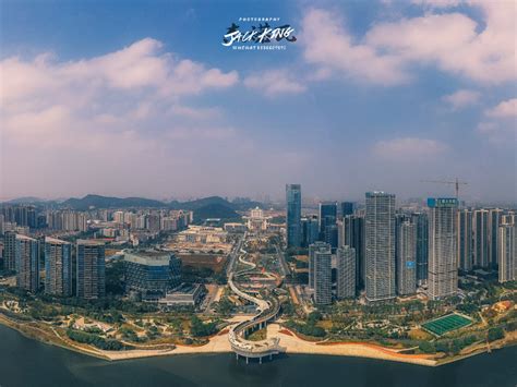 航拍顺德金凤凰全景 杰诺瓦 站酷ZCOOL