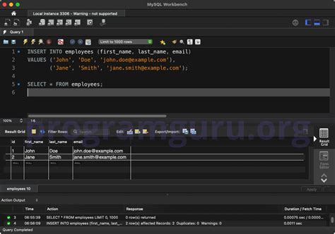 Mysql Copy Table Statement