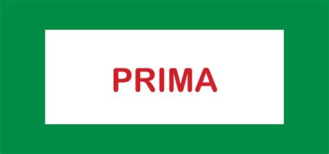 Prima