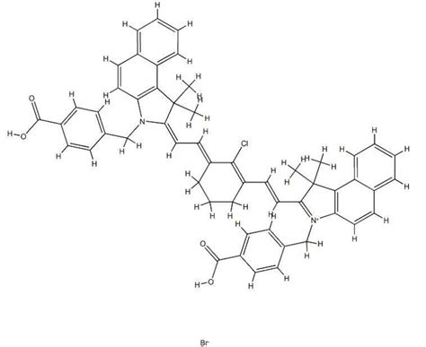 近红外染料ir 825 N3，ir825 Azide，ir 825叠氮，可用于cancer光热和光动力goat基团标记