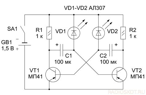 Простые электронные схемы 88 фото