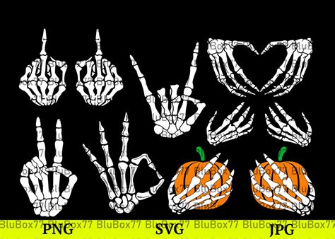 Skeleton Hands Svg Skeleton Svg Skull Skeleton Hand Etsy