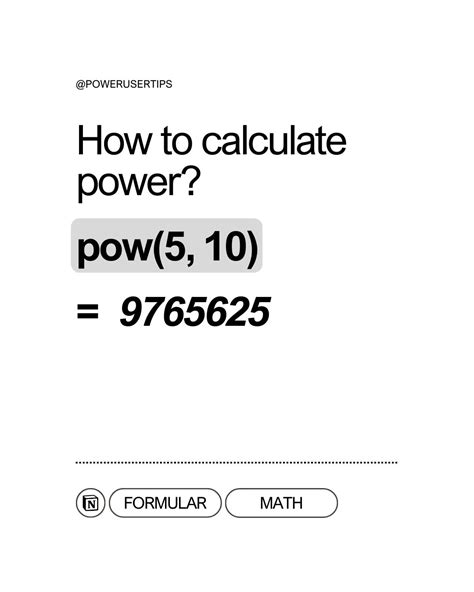 Powerusertipsnotion On Linkedin Notionformula
