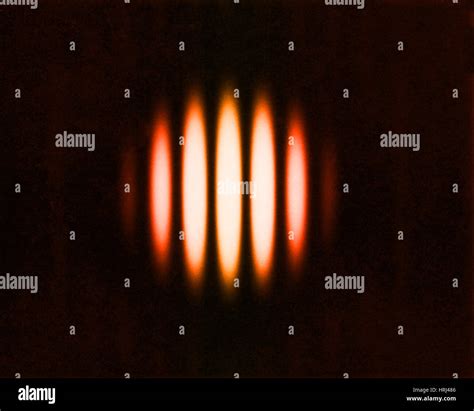 Diffraction Pattern Double Slit Hi Res Stock Photography And Images Alamy