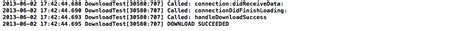objective c nsurlconnection works perfectly in ios 4 3 but not in ios