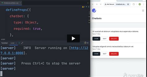 Lección 12 Uso De Iconos Con Vue3 Chatbots Personalizados Con Laravel And Openai Aprendible