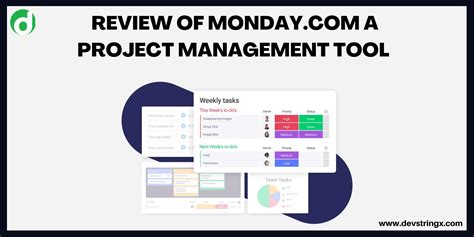 Project Management Tools Monday Devstringx