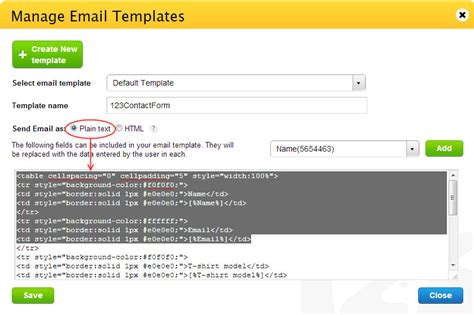 Html Email Notification Template Williamson