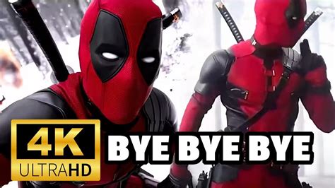 Bye Bye Bye Deadpool Baile Deadpool And Wolverine Intro 4k Uhd Youtube