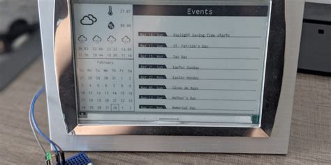 E Ink Calendar — Raspberry Pi Official Magazine