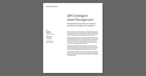 It Henhouse On Linkedin Ibm Intelligent Asset Management