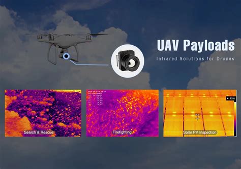Drone Thermal Imaging Infrared Module 1300m Detection
