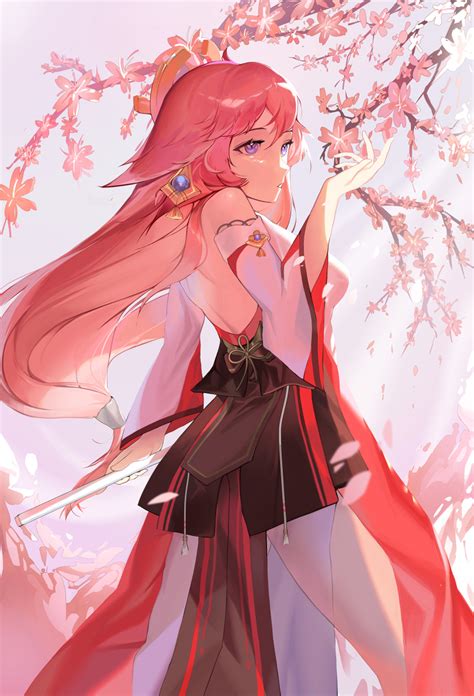 Yae Genshin Impact Yae Genshin Impact Yae Miko Genshin Impact