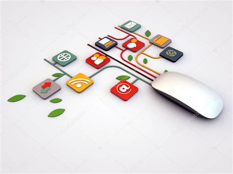 Mouse Connections Stock Photo Homeworks