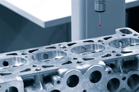 Close Up Check Measurement Of Detail By Detecting Head Sensor Stock Image Image Of Device