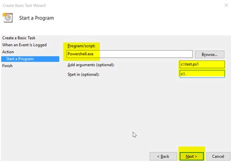 Run Powershell Script On Windows Event Windows Spiceworks Community