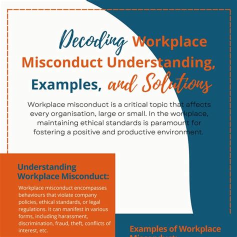 Decoding Workplace Misconduct Understanding Examples And Solutions Pdf