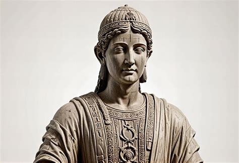 Oracle Statue On A White Background Premium Ai Generated Image Oracle Statue On A White Background Premium Ai Generated Image