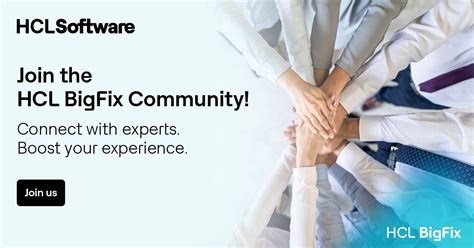 Hcl Bigfix On Linkedin Bigfix Users Join Our Linkedin Community Connect With It Pros Share…
