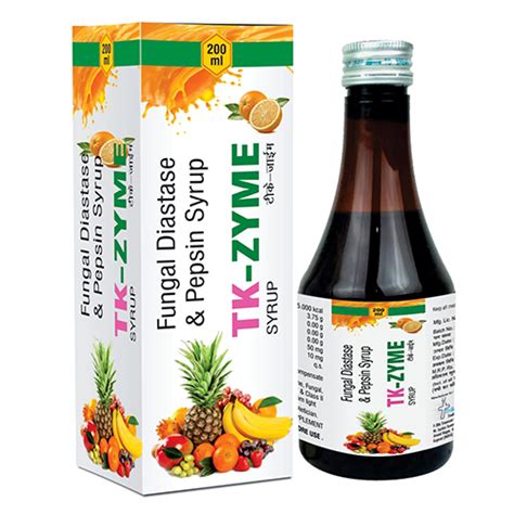 200 Ml Fungal Diastase And Pepsin Syrup General Medicines At Best Price