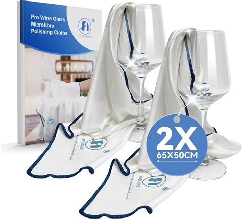 Foyer Nuage Microfibre Cleaning Cloths 65 X 50cm Large Lint Free Glass