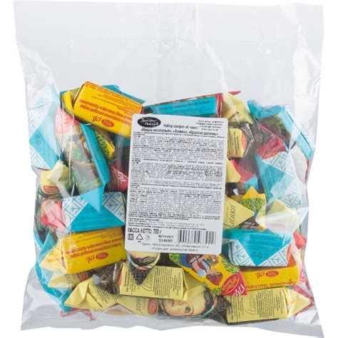 Красный Октябрь Набор конфет Октябрь Мишка косолапый Аленка Красная шапочка 700г купить с