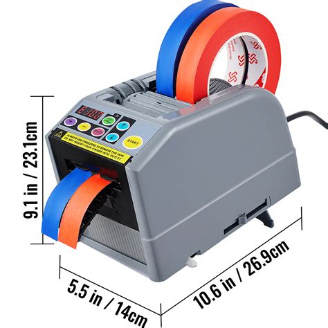 Kffkff 110v Automatic Electric Tape Dispenser Packaging Machine