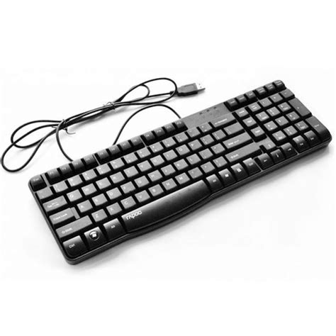 Rapoo N2400 Wired Usb Optical Keyboard Shoppersbd