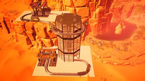 Echostack Train Satisfactory Blueprints