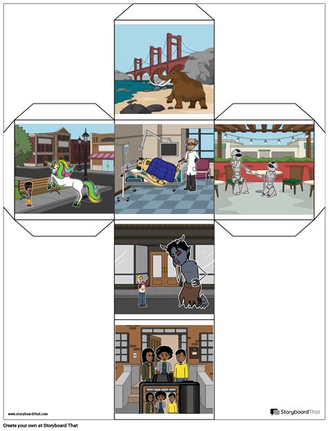 Voorbeeld Van Een Verhaalkubus Storyboard Por Nl Examples
