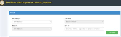 BBMKU Sem Result Link जर Check UG Semester Result bbmkuniv in UnivExamResult