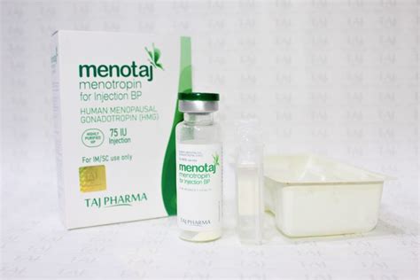Menotropin For Injection 75iu Uses Taj Generics Pharmaceuticals Taj