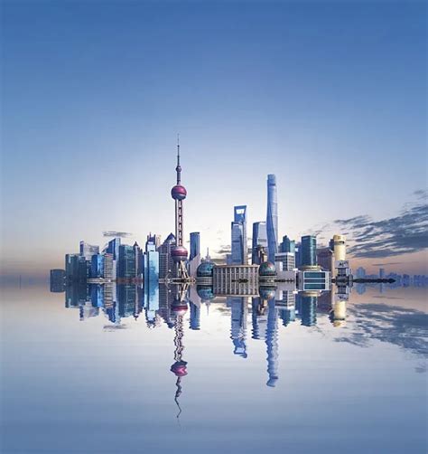 上海cbd外滩陆家嘴夜景图片下载